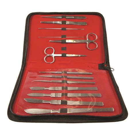 As Medizintechnik Microscopy Instruments Large Set In Case Rust Free