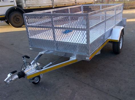 Galvanised Utility Trailer Robotic Steelworks