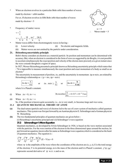 Structure Of Atom Class 11 Notes For Neet And Iit Jee