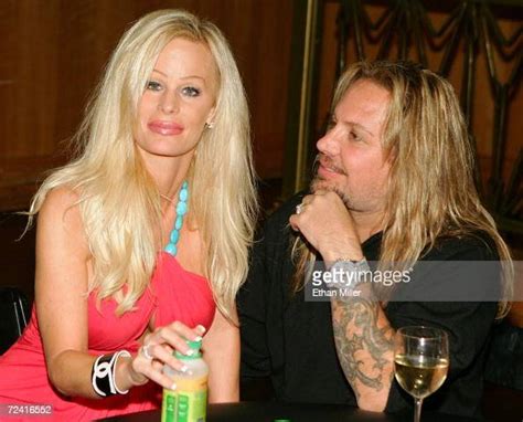 Motley Crue Singer Vince Neil And His Wife Lia Neil Wait For The