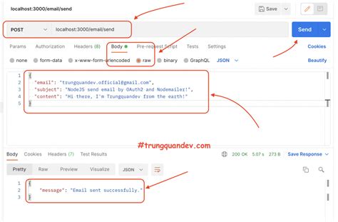 Nodejs Viết Api Gửi Email Với Oauth2 Và Nodemailer Trungquandev