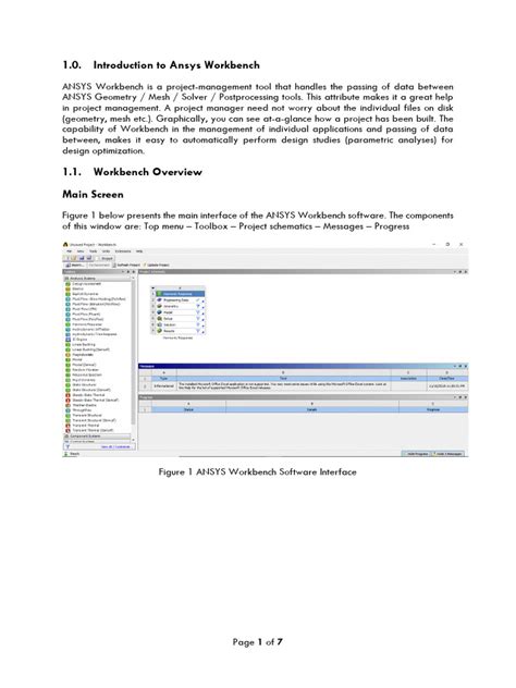 Mte204 Introduction To Ansys Workbench Pdf Zip File Format Computer File