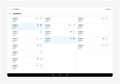 Hierarchy View SAP Fiori For Android Design Guidelines