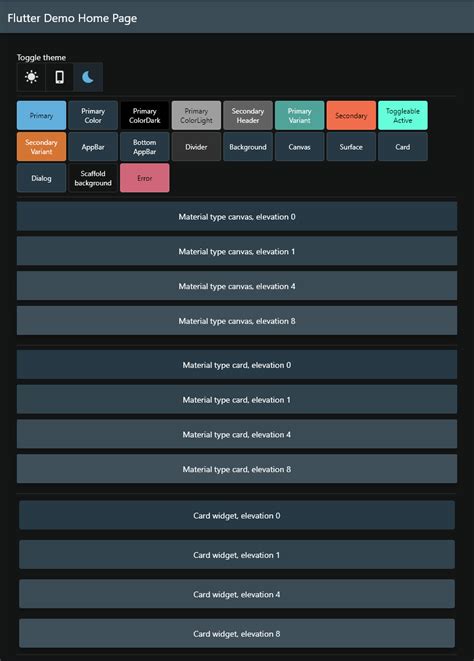 Dark Mode Elevation Overlay Color Is Only Applied To Material Of Type Canvas When Surface And