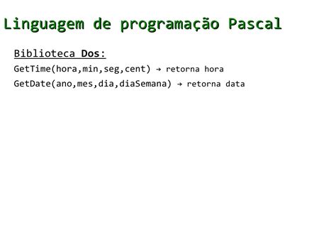 lógica de programação pascal
