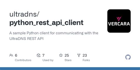 GitHub Ultradns Python Rest Api Client A Sample Python Client For Communicating With The