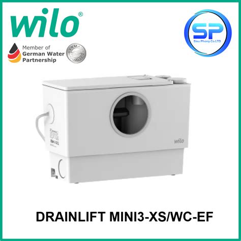 Bơm Trung Chuyển Nước Thải Drainlift Mini3 Xswc Ef
