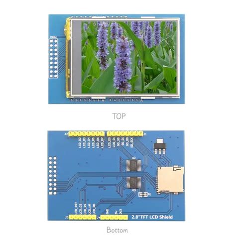 2 6 Inch 320x240 Arduino Uno And Mega2560 8 Bit Parallel Resistive Touch Lcd Screen Arduino