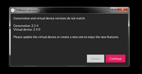 Android Genymotion Doesnt Match Virtual Device Stack Overflow