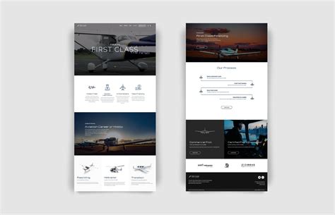 First Class Flight Academy Plumley Creative