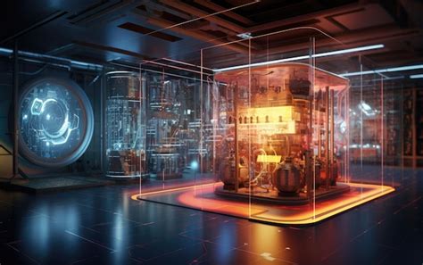 Premium Ai Image Qubit Quest Inside The Quantum Lab Generative Ai