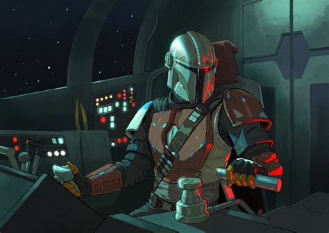 Star Wars Star Wars Unlimited The Mandalorian Absurdres Highres Armor Bandolier Belt