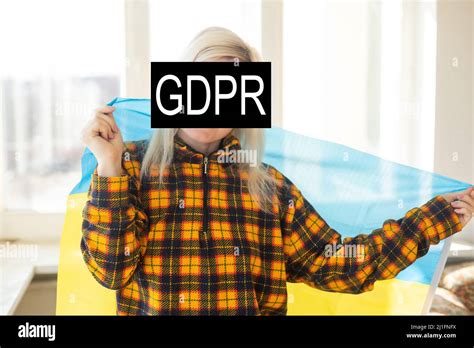 GDPR Concept Image General Data Protection Regulation The Protection Of Personal Data Woman