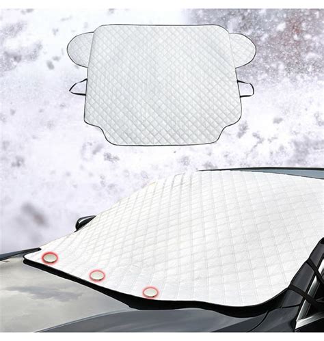 자석 서리 성에 방지 커버 차량용 앞 유리 덮개 대형 티몬