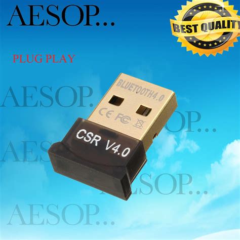 Wireless Usb 4 0 Bluetooth Dongle Adapter High Speed Shopee Philippines