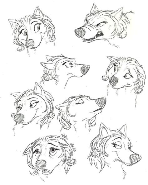 Pin By Ash On Wolf In 2024 Cute Wolf Drawings Sketches Furry Art