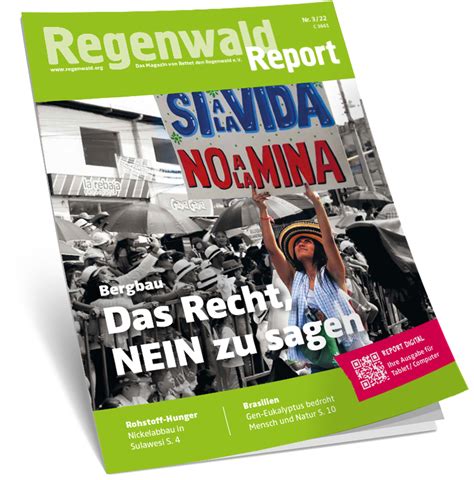 Regenwald Report Rettet Den Regenwald Ev