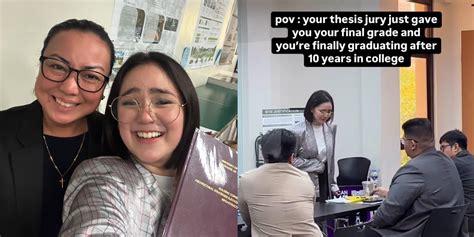 Mikee Quintos Successfully Defends Thesis Finally Graduating After 10 Years In College Gma