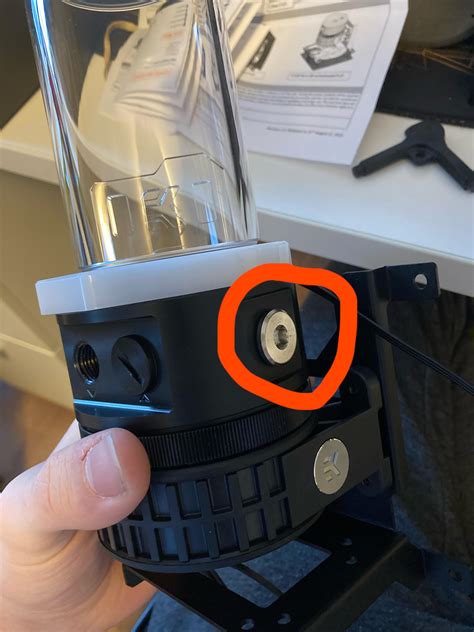 Can I Use The Port For My Temp Sensor If I Go Too Inlet And Bottom Outlet R Watercooling