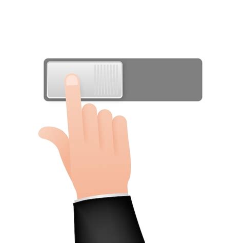 Premium Vector Flat Icon On And Off Toggle Switch Button Vector Format Vector Stock Illustration