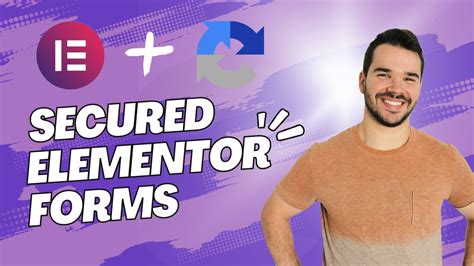 Elementor Forms Protect From Spammers Youtube