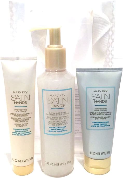 Mary Kay Fragrance Free Satin Hands Pampering Set Skin