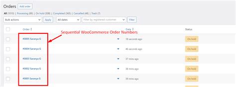 How To Add Sequential Custom Order Numbers In Woocommerce Tyche