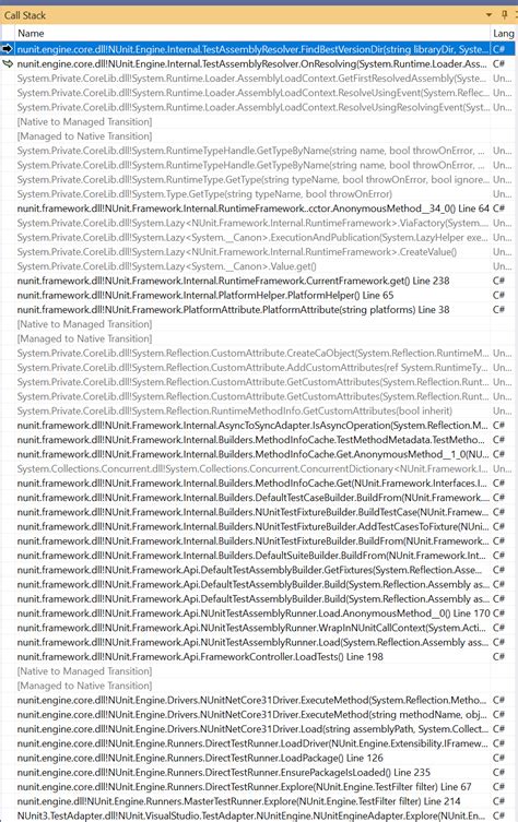 Nunit3testadapter Integration Exception When Using Nunitengine 3162