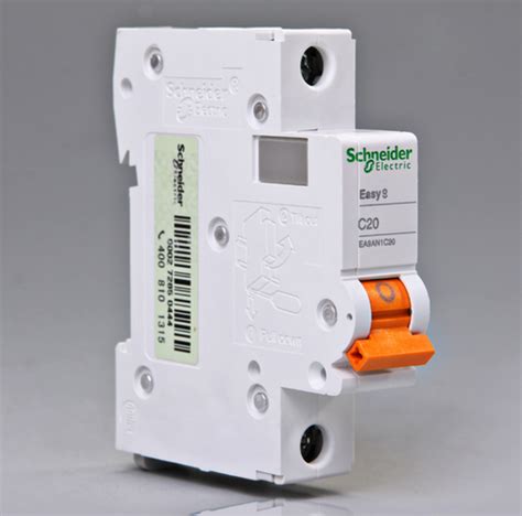 1pc Schneider Circuit Breakerair Switch Easy9 Series C 1p 20a New Yy0
