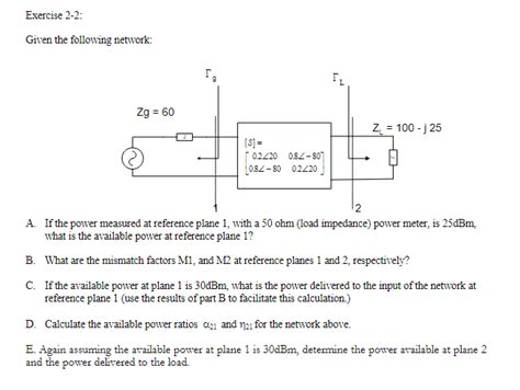 solved exercise 2 2 given the following network a ﻿if the