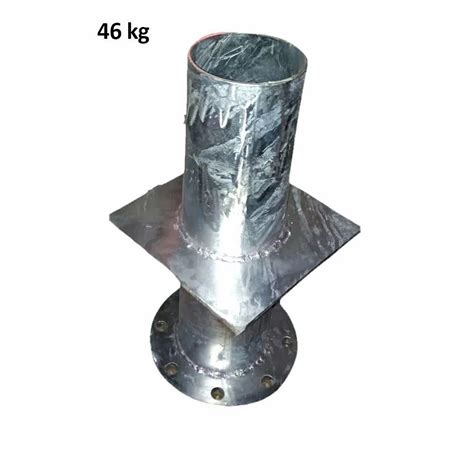 Carbon Steel 46kg One Side Puddle Flange Ouside Diameter Of Flange