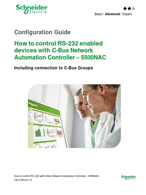 Cb Con 03 10 Rs232 Control With C Bus Network Automation Controller