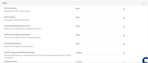 Windows Defender Policies