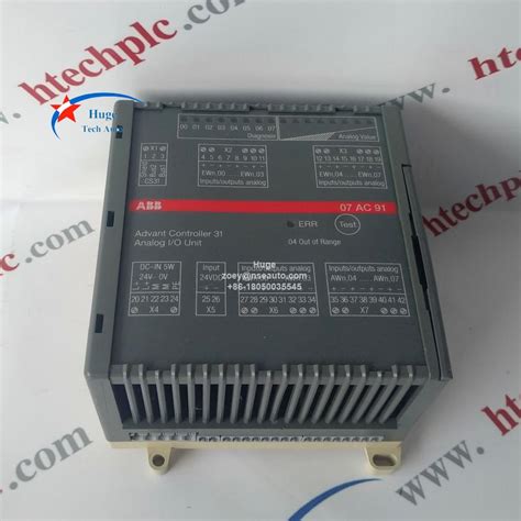 ABB 07DC92 GJR5252200R0101 Digit In Output Module 24 ABB 07DC92 GJR5252200R0101 Digit In