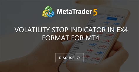 Volatility Stop Indicator In Ex Format For Mt Indices MQL And MetaTrader MQL