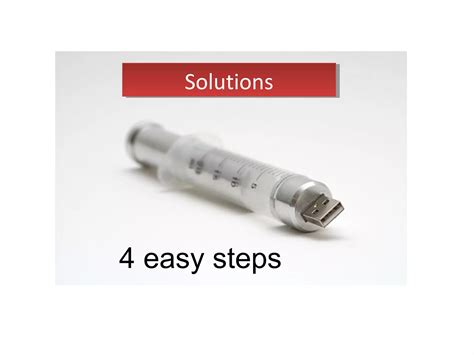 USB Flash Drive Security PPT