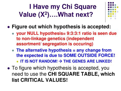 Ppt Unit 6 Mendelian Genetics Chi Square Analysis Powerpoint Presentation Id4471889