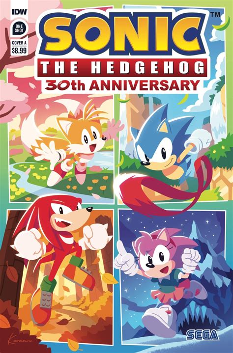 Idw Publishing Würdigt Segas Blauen Wirbelwind Mit Dem Sonic The