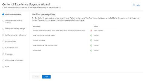 인벤토리 구성 요소 설정 Power Platform Microsoft Learn