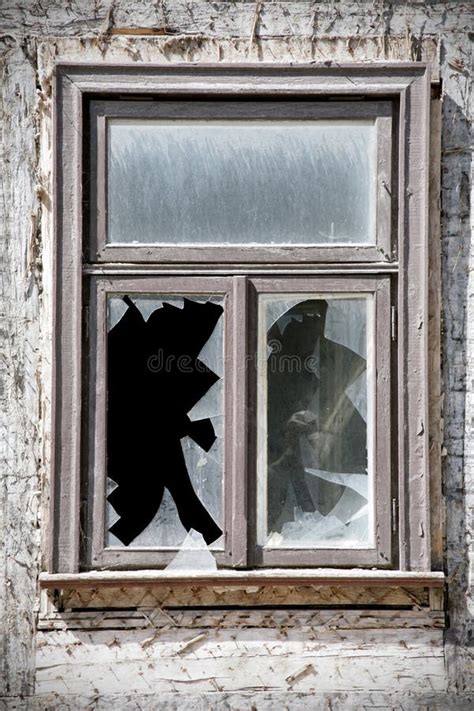 Broken Windows Stock Image Image Of Risk Glass Dirty 12594021