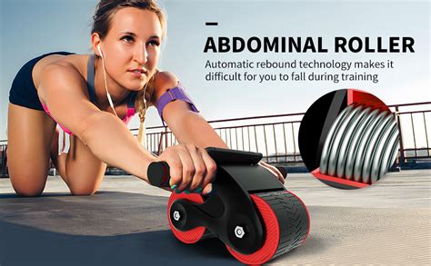 Automatic Rebound Abdominal Roller Kit New Rebound Roller