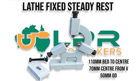 Lpr Toolmakers Lathe Fixed Steady Rest [110mm Centre From Bed]