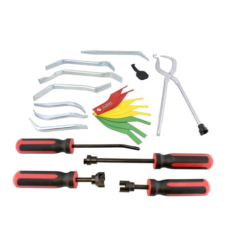 Abn Brake Drum Tool Kit 15 Pc W Spring Pliers Brake Spring Tools Ebay