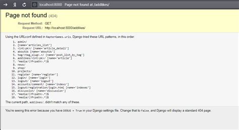Python Делаю возможность добавлять лайк но выходит ошибка Stack Overflow на русском
