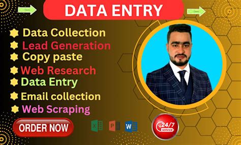 data entry web research copy paste web scraping data collection by
