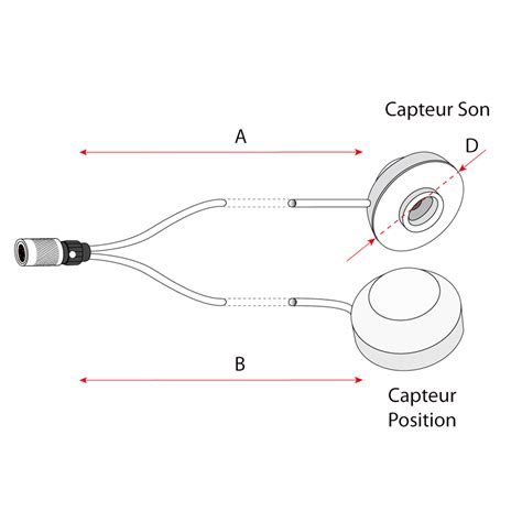 L8102PCP Ensemble Capteur Son Position