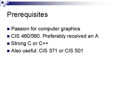 Gpu Programming And Architecture Course Overview Patrick Cozzi