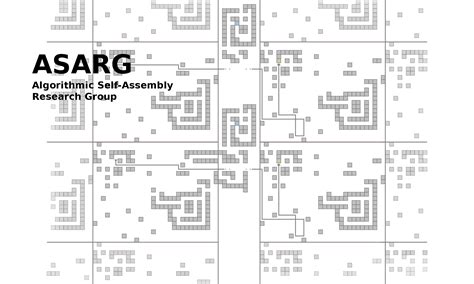 Asarg Algorithmic Self Assembly Research Group