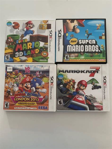 Nintendo 3ds Mario Games