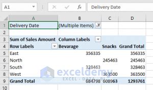How To Use Pivot Table To Filter Date Range In Excel Ways